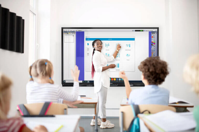 Infographic of the future of classroom design - Promethean World