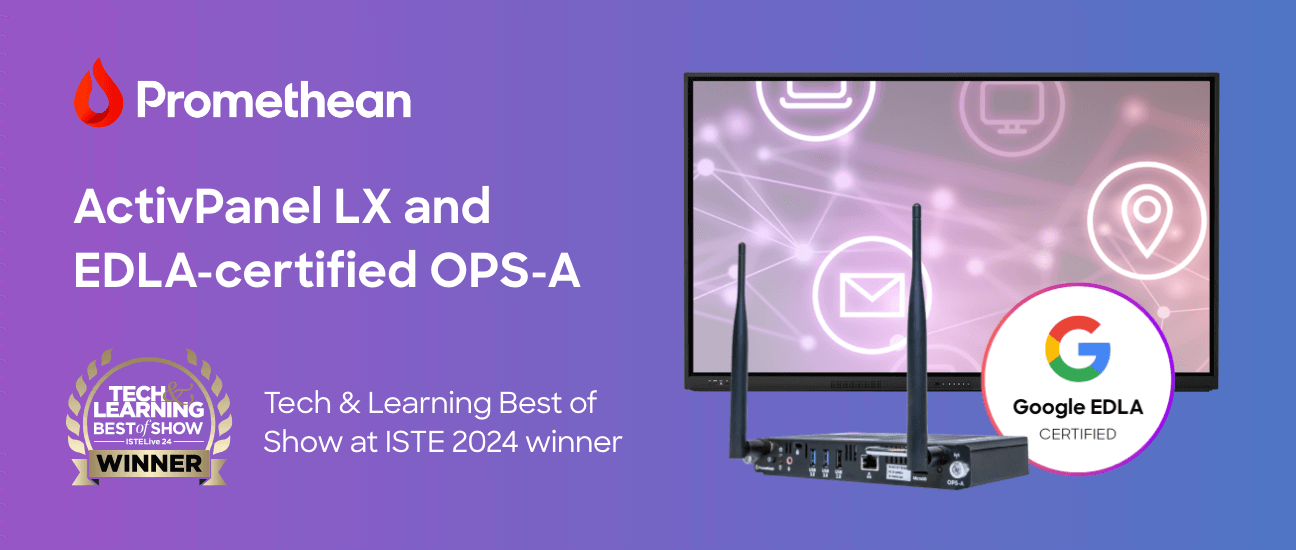 ActivPanel LX wins 2024 Tech & Learning award – Promethean World